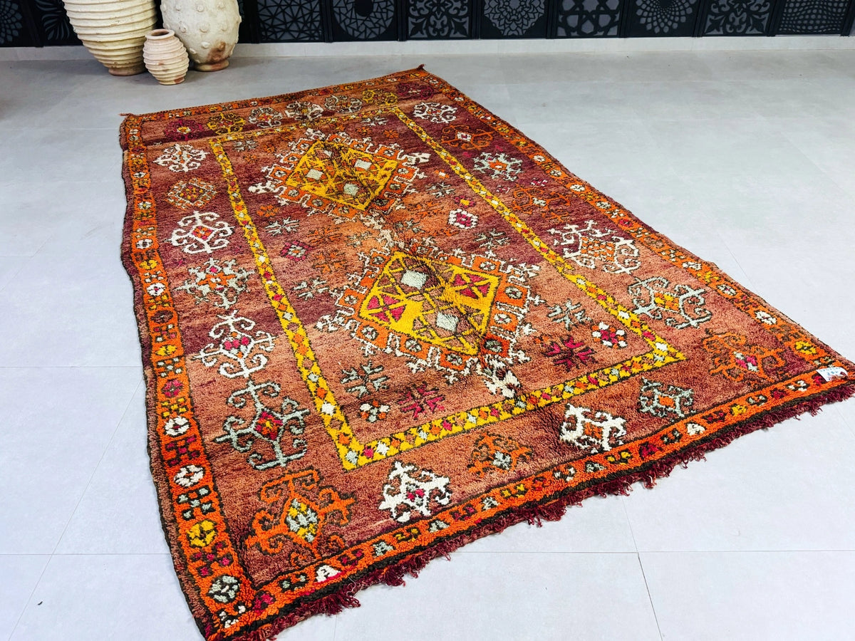 vintage Rug 7x12 - N7316 – The Wool Rugs