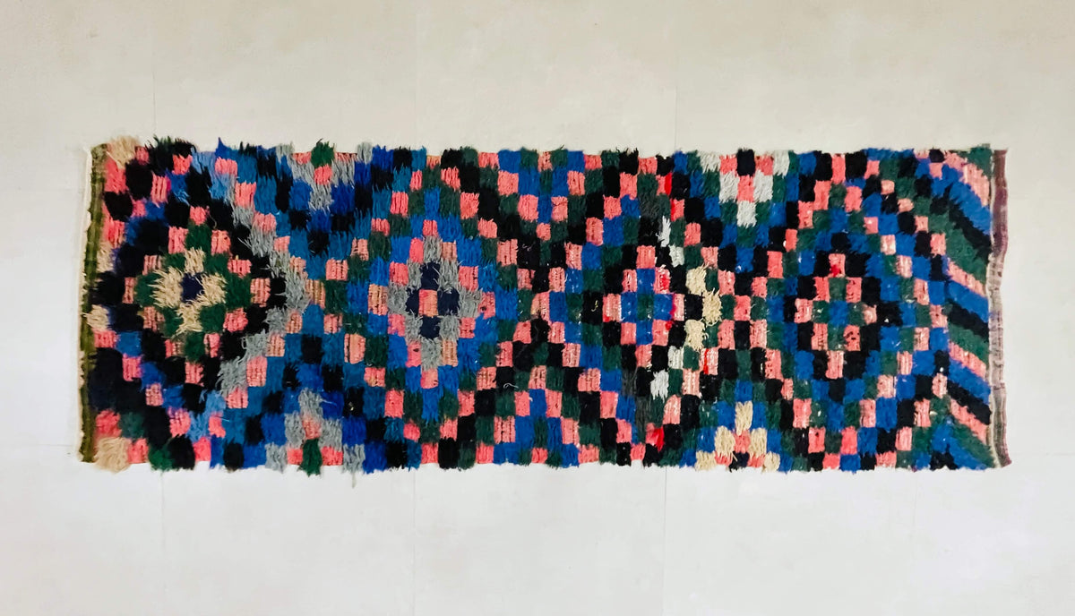 Unique runner rug 3x9 ft - N7123 – The Wool Rugs