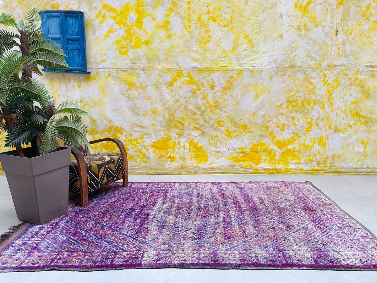 Vintage Moroccan rug 5x9 - V251 – The Wool Rugs