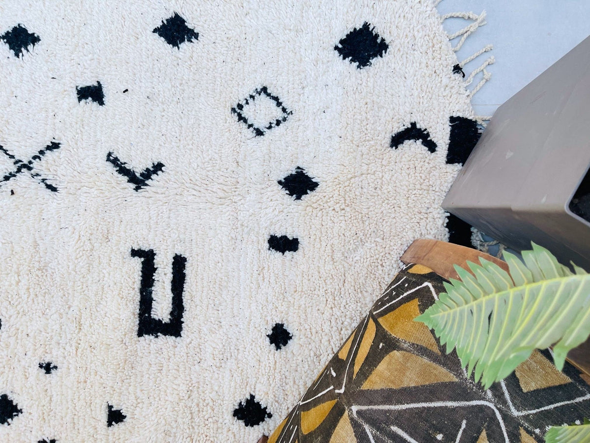 Custom Moroccan Round rug – The Wool Rugs
